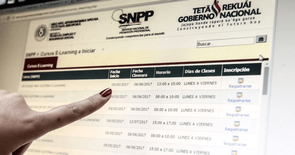 Oportunidad única de capacitación llega con el SNPP - El Paraguayo ...